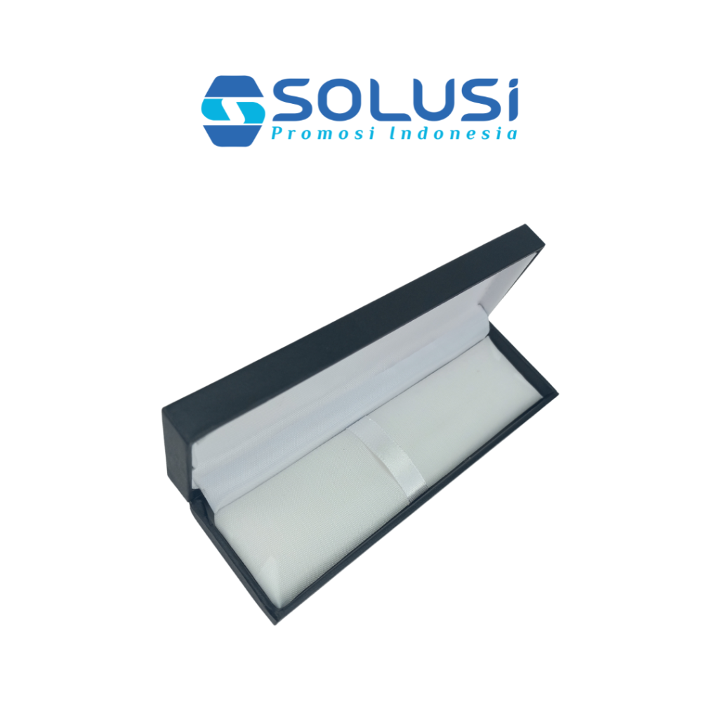 Box Pulpen - Black Satin Premium - Solusi Promosi Indonesia